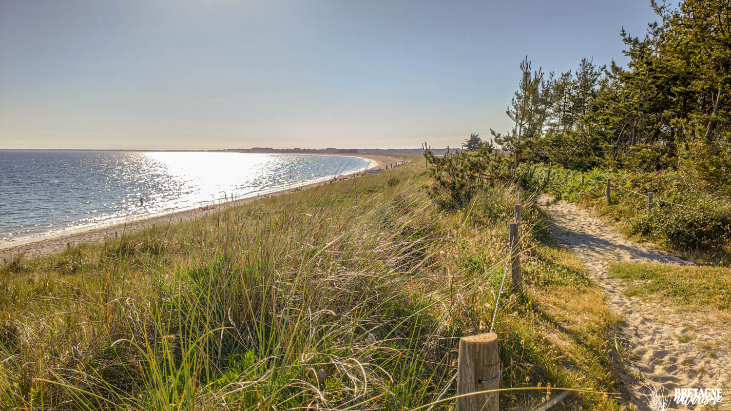 Plage naturiste à Fouesnant, météo de la Plage de Kerler - Bretagne ...