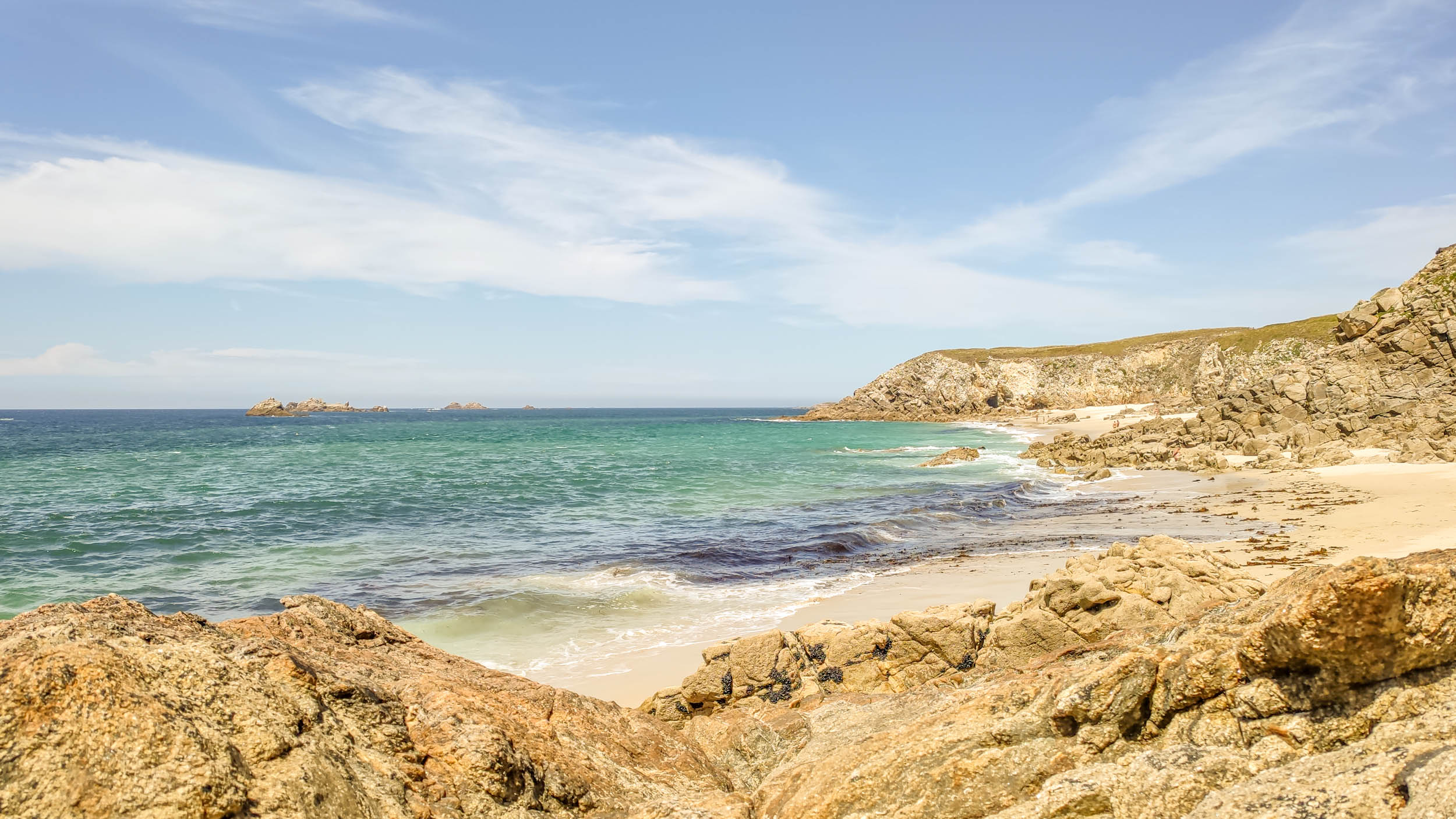 Plage naturiste à Plouarzel, météo de la Plage des Charrettes ...