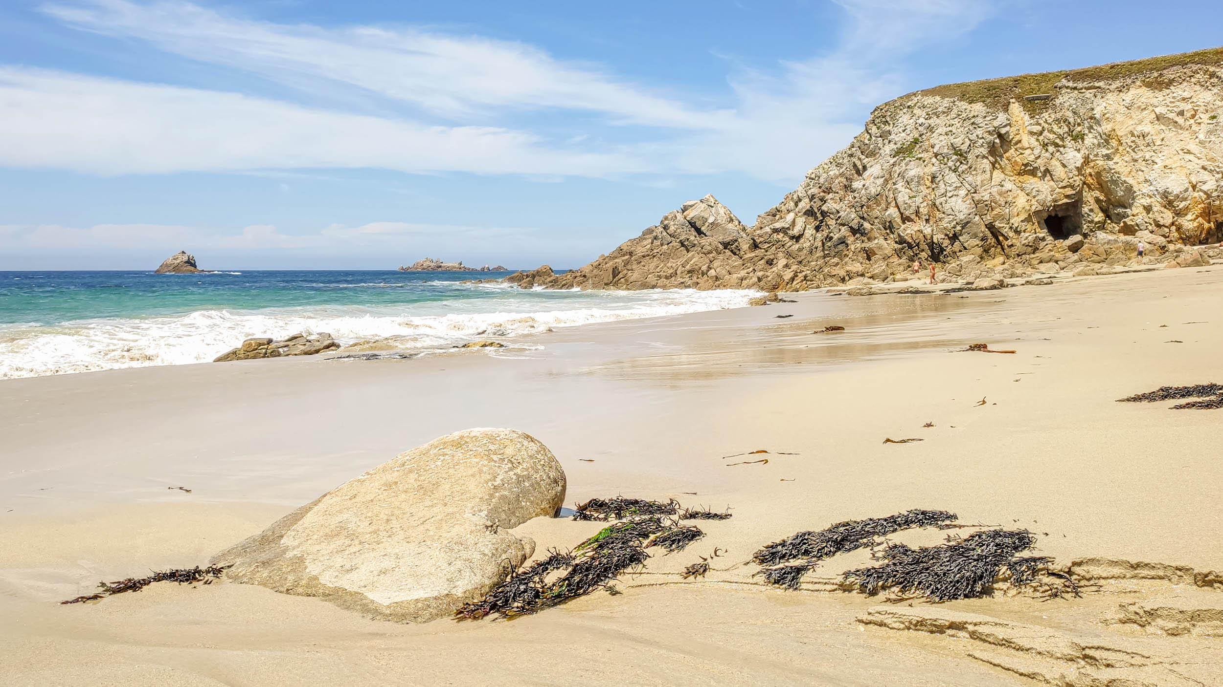Plage naturiste à Plouarzel, météo de la Plage des Charrettes ...