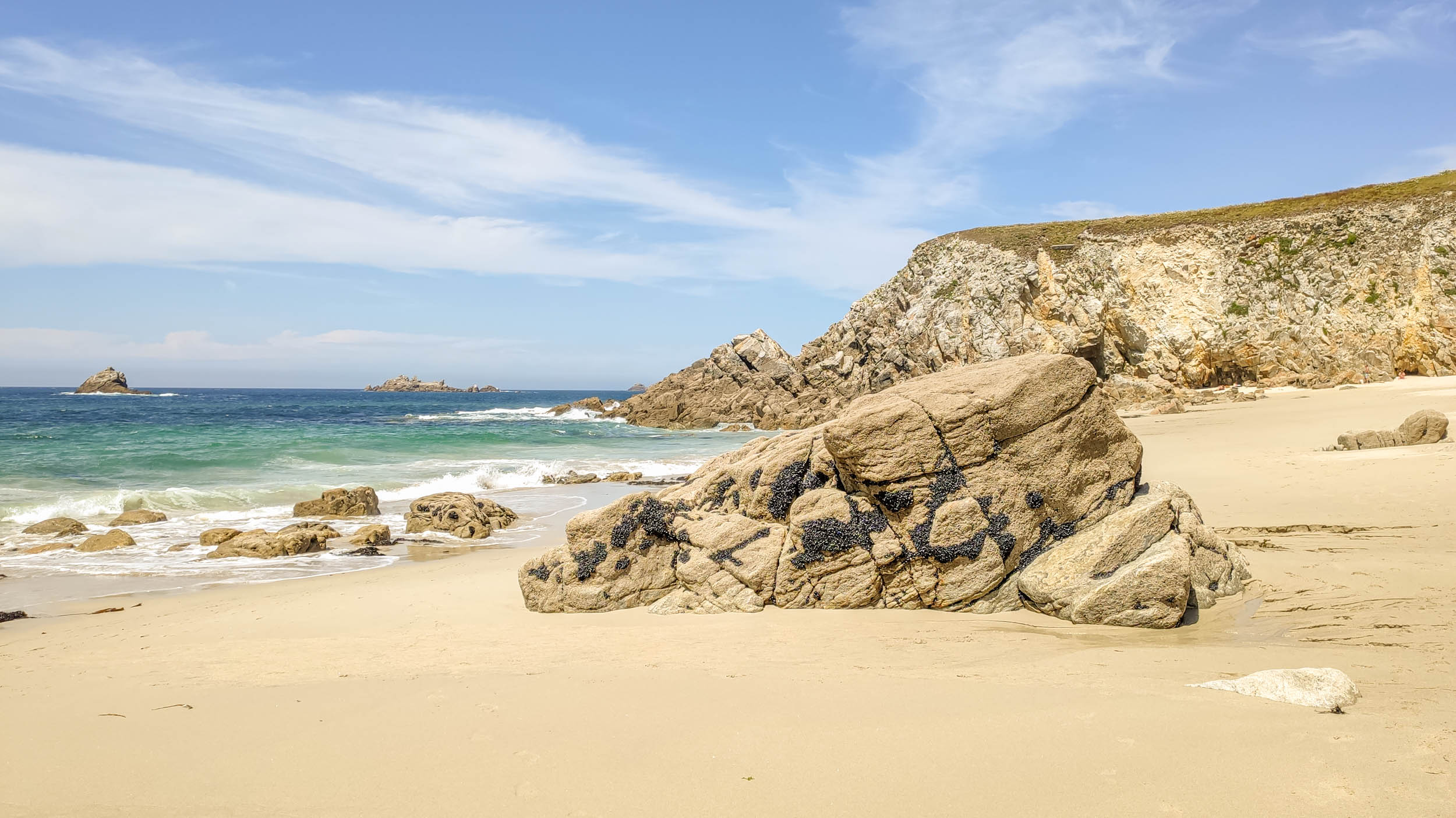 Plage naturiste à Plouarzel, météo de la Plage des Charrettes ...